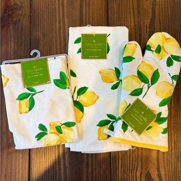 kate spade | Kitchen | Kate Spade Make Lemonade Kitchen Bundle | Poshmark
